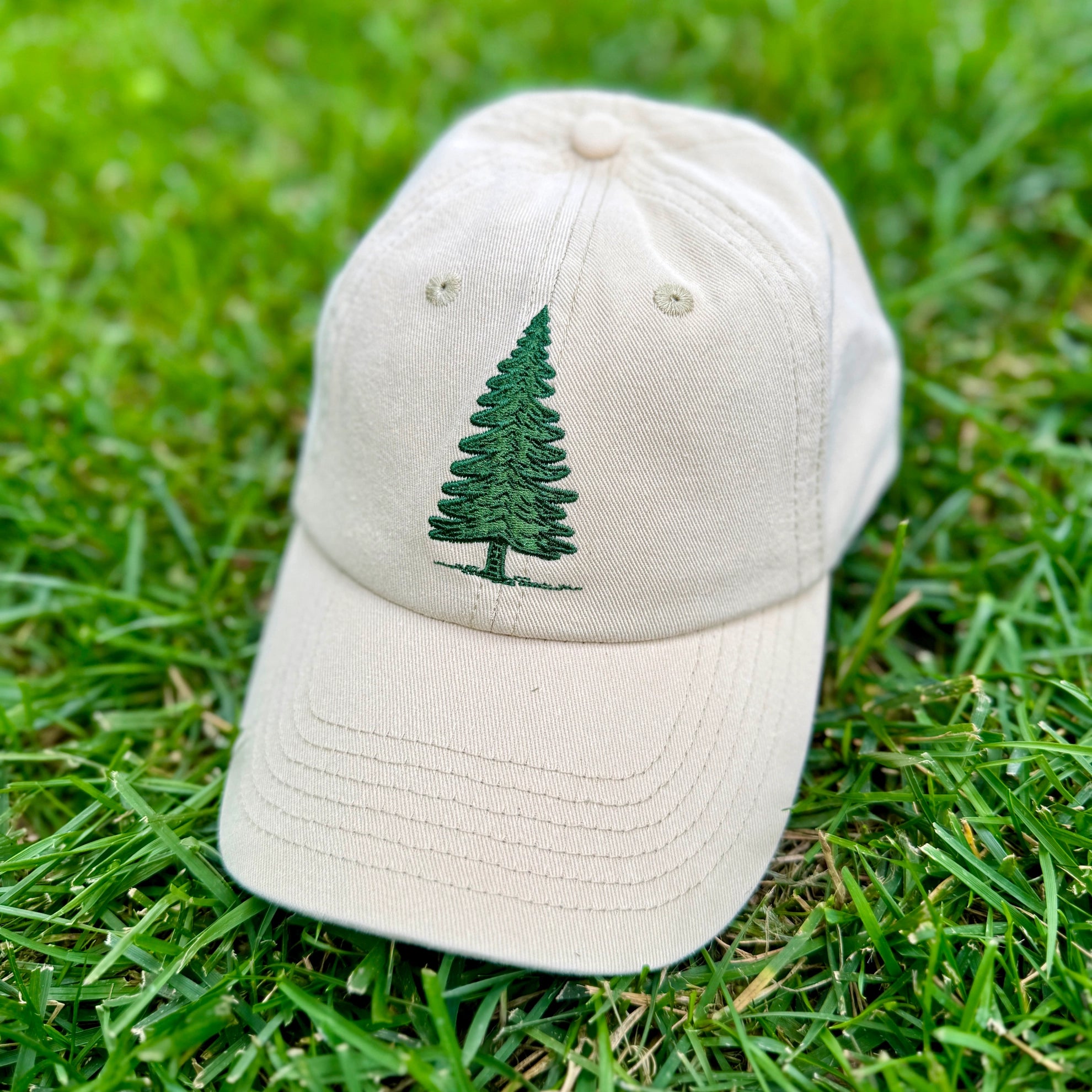 Evergreen Embroidered Hat – Habitat Plants + Coffee