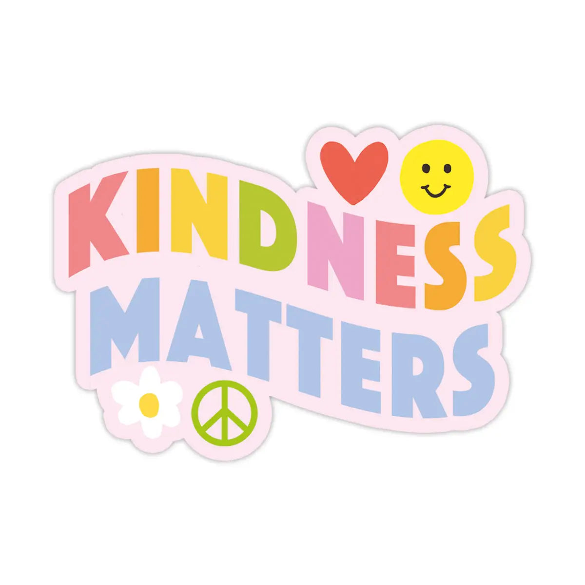 Kindness Matters Sticker – Habitat Plants + Coffee